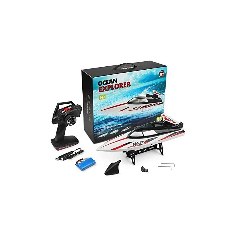 Lancha RC Wltoys OCEAN EXPLORER 35Km/h (Brushed)